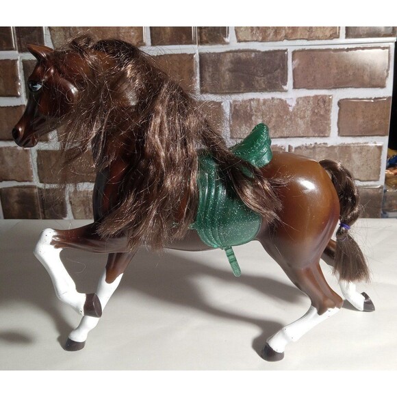 Mattel | Toys | Mattel Barbie Sparkle Brushable Beauties Brown Horse ...